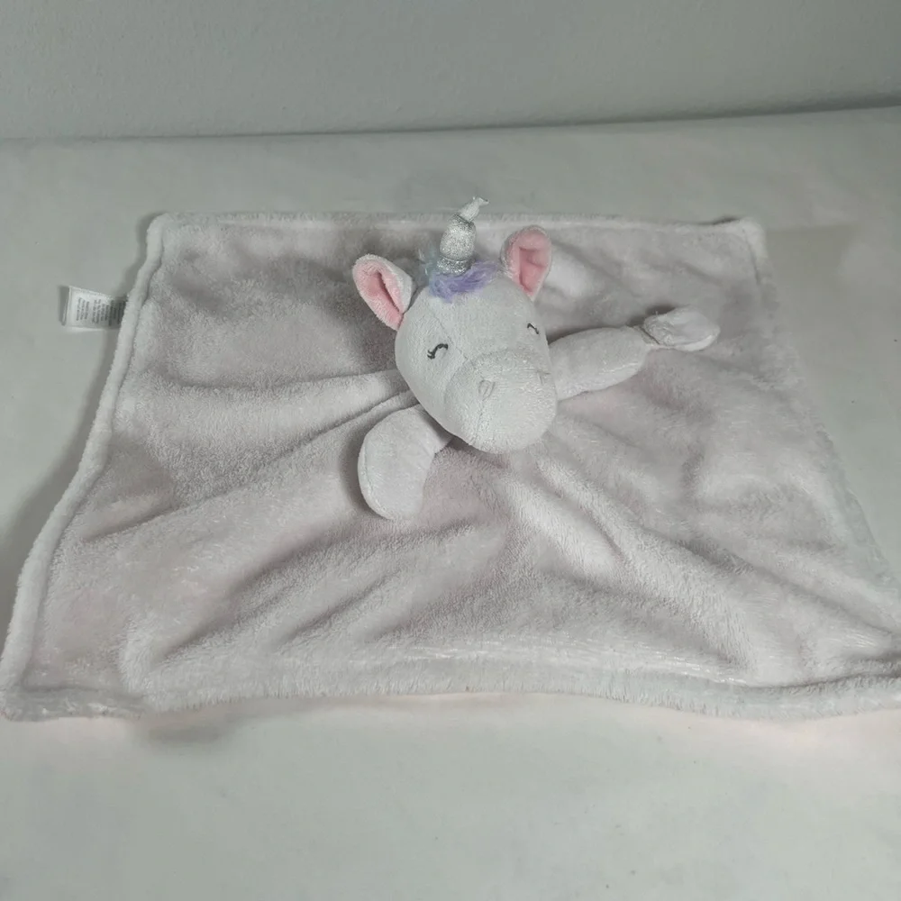Carter's | Accessories | Carters Plush Unicorn Security Blanket With ...